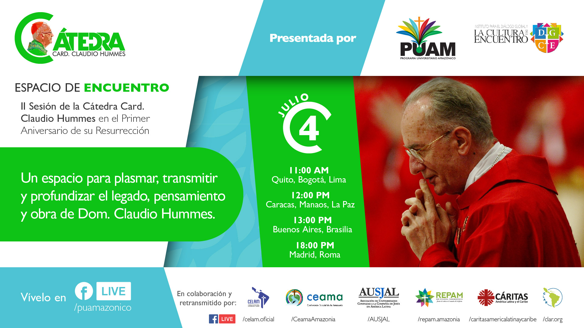 Cátedra Cardenal Claudio Hummes 2023 - Revista Christus